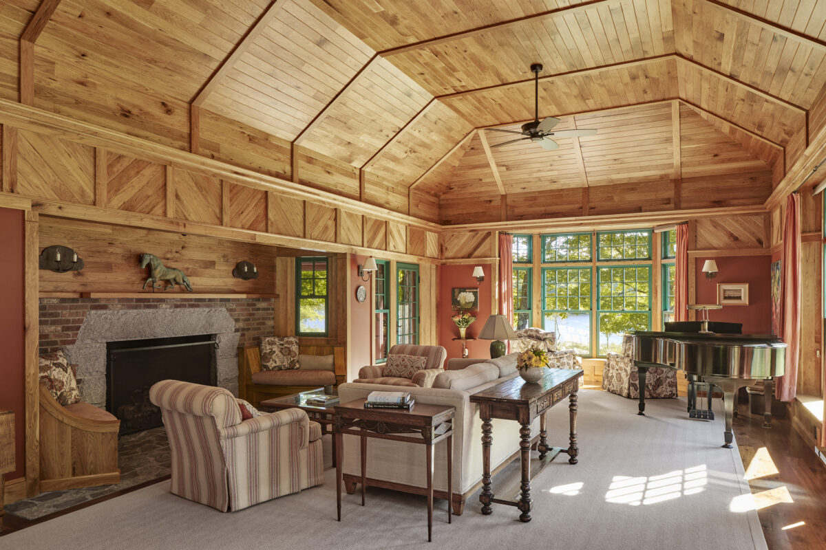 Traditional Building: Custom Millwork Pond Farm • ART Architects