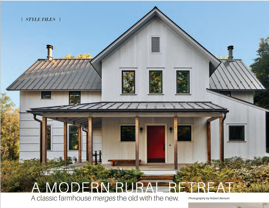 New England Living: Modern Farmhouse • ART Architects