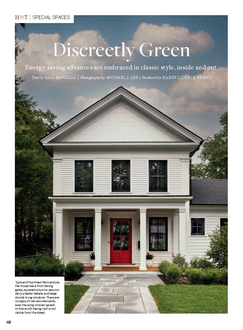 New England Home - Side Court • ART Architects